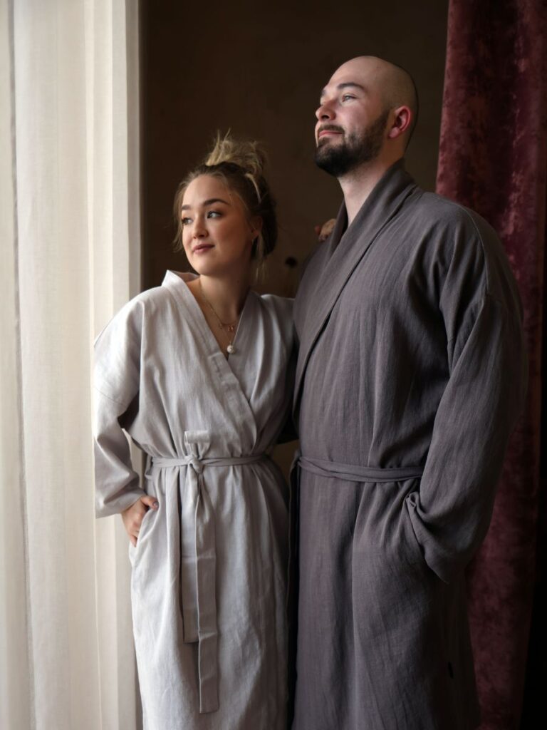 Linane hommikumantel meestele - Haruu