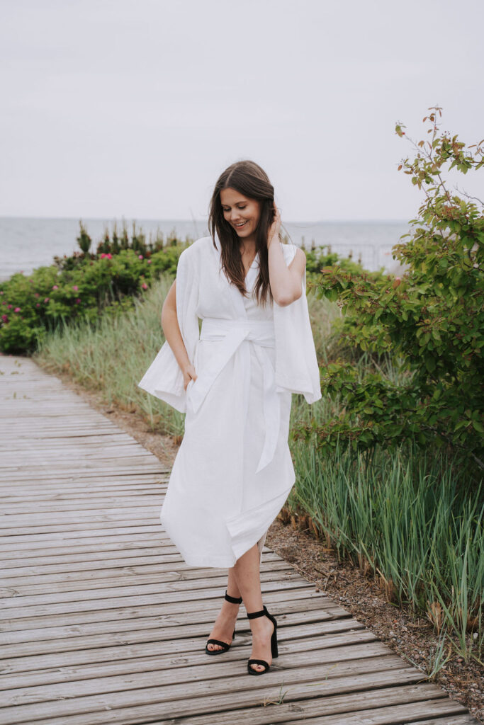 New York Fashion Week linane kleit - Haruu